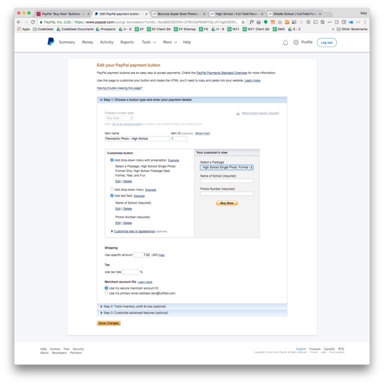 How to Create a PayPal Button in 5 Steps | CodeGeek